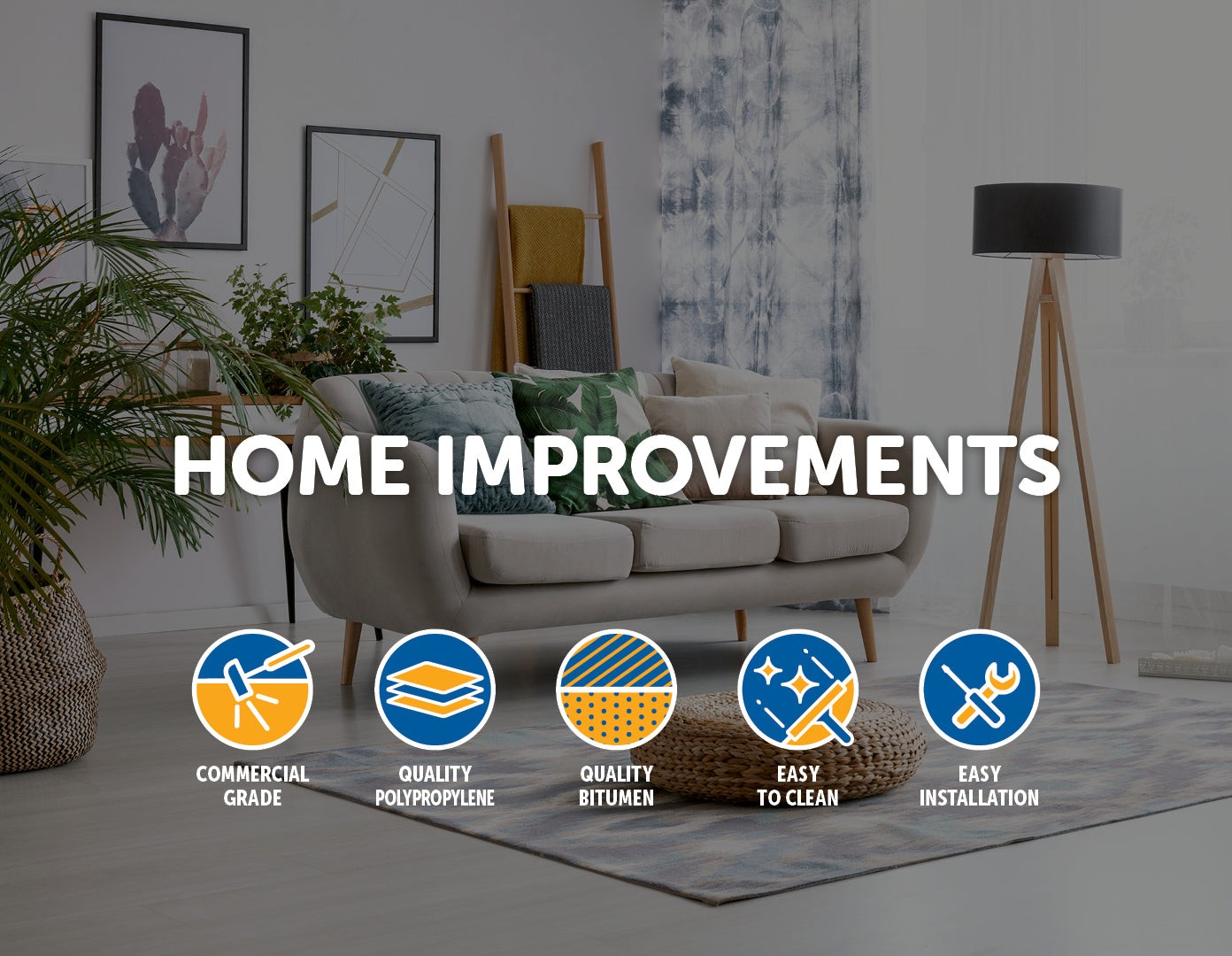 5m2 Box of Premium Carpet Tiles Commercial Domestic Office Heavy Use F