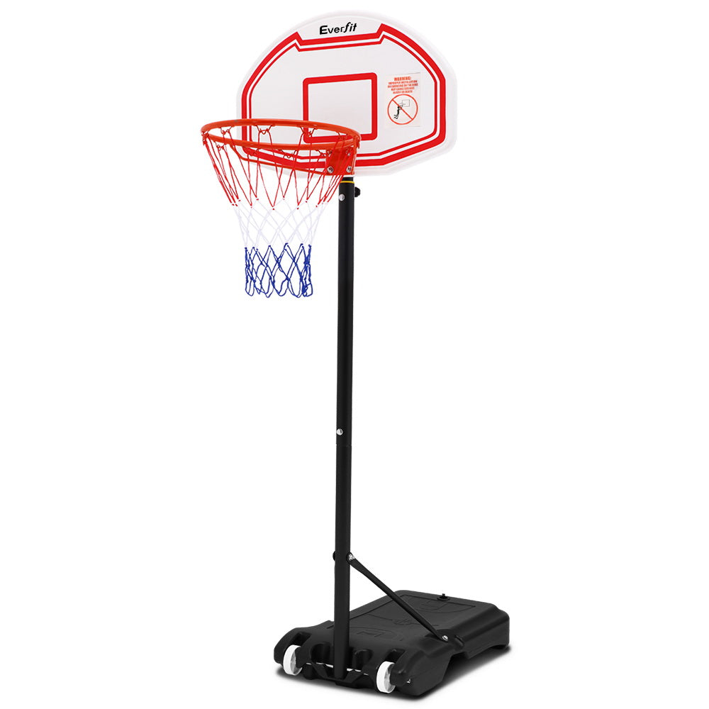 Pro Portable Basketball Stand System Hoop Height Adjustable Net Ring ...