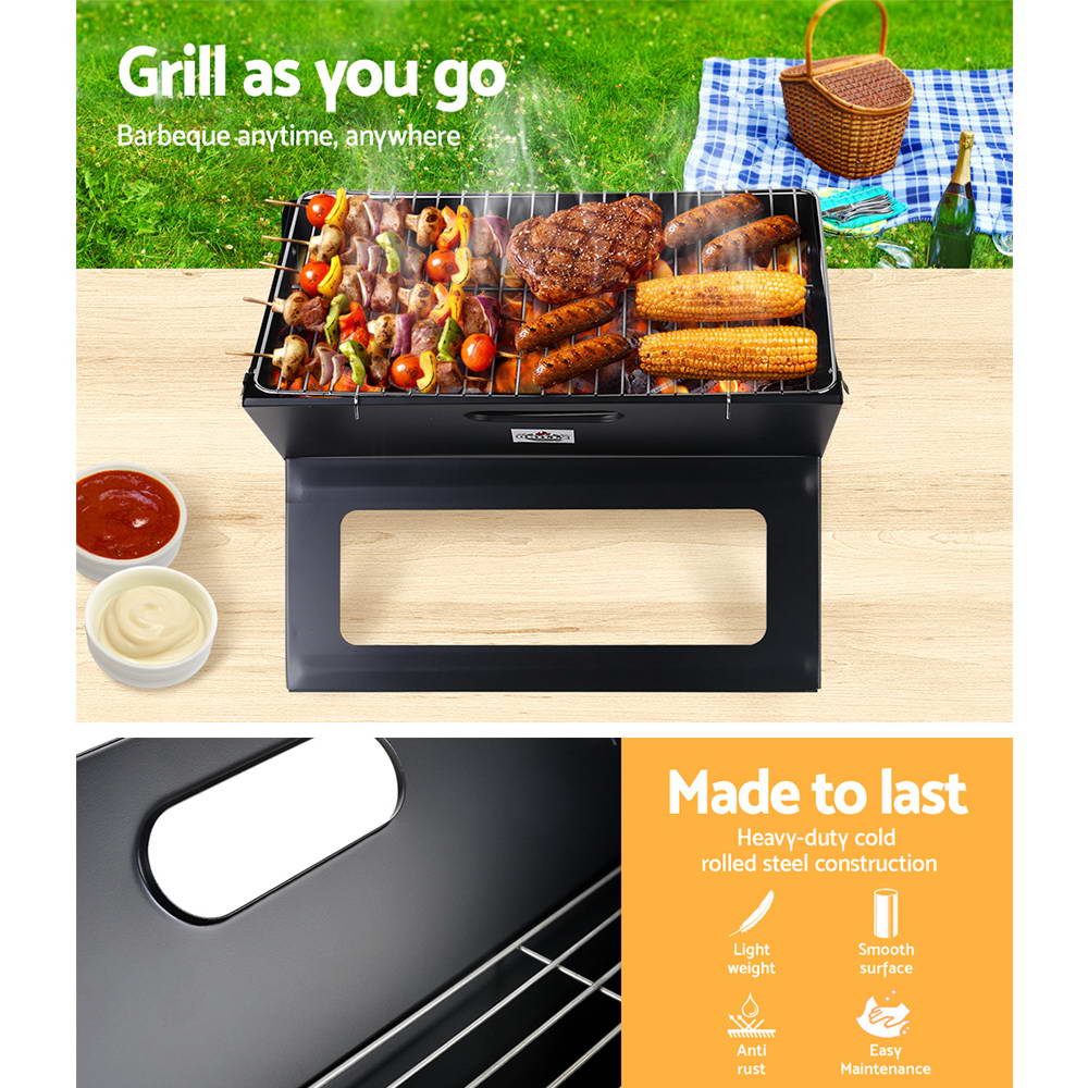 Grillz Notebook Portable Charcoal BBQ Grill – Shopping Planet