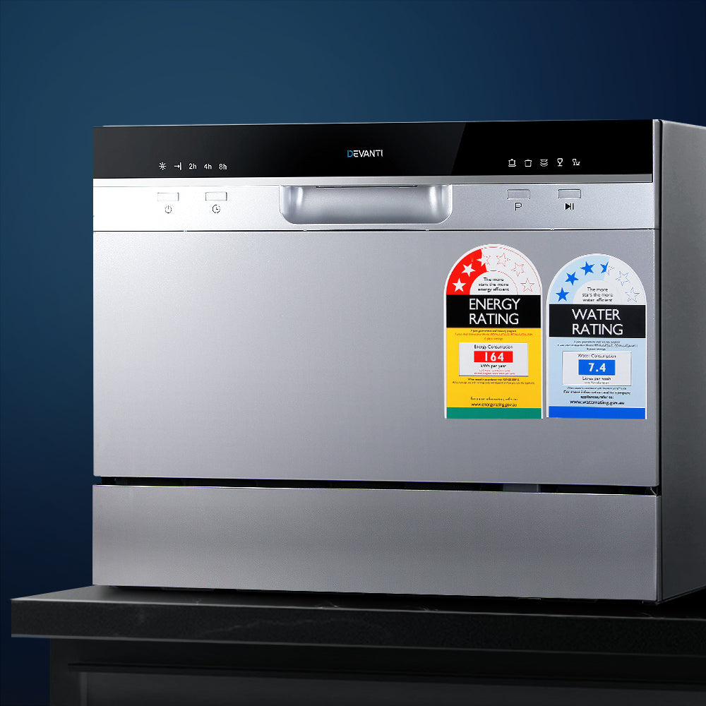 Devanti Electric Benchtop Freestanding Dishwasher – Shopping Planet