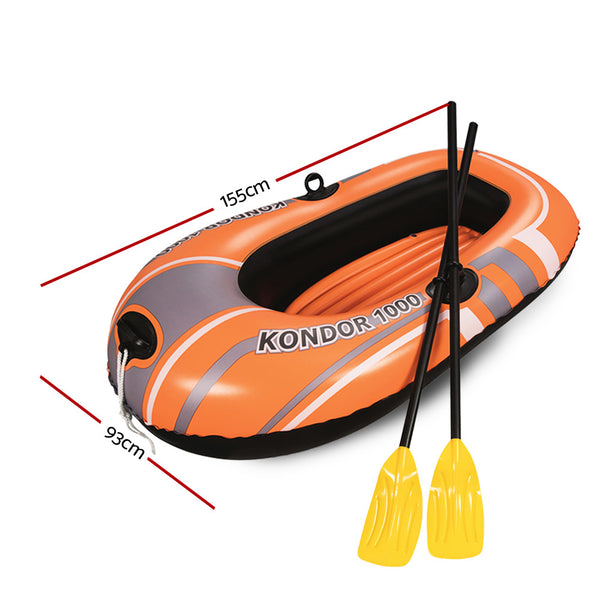 Bestway Kondor Inflatable Boat Float Floats Floating Water Play Pool T