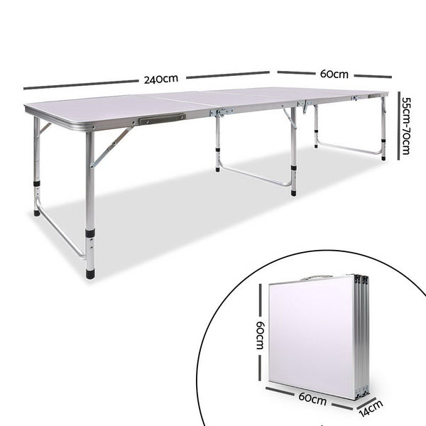 Portable Folding Camping Table 240cm