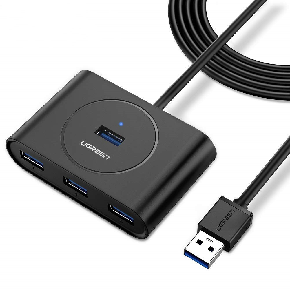 UGREEN USB 3.0 4 Ports Hub Black 50CM (20290) – Shopping Planet