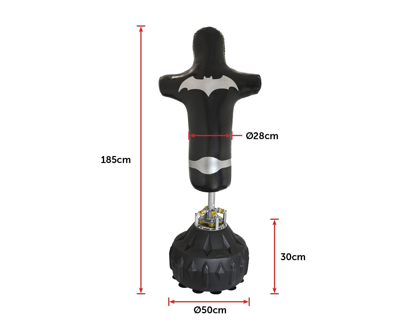 180cm Free Standing Boxing Punching Bag Stand MMA UFC Kick Fitness ...