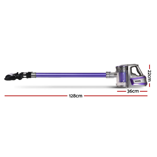 Devanti 150W Stick Handstick Handheld Cordless Vacuum Cleaner 2-Speed