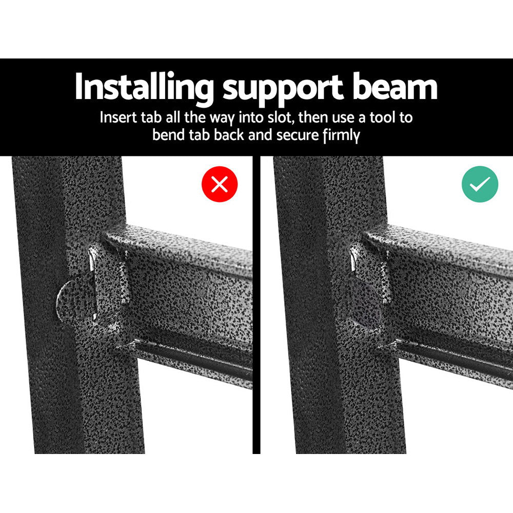 Giantz 2x1.5M Steel Warehouse Racking Rack Shelving Storage Garage She