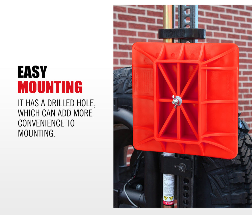 Hi Lift Jack Base Plate for Sand Mud Snow Grass 4WD 4x4 Offroad Recove