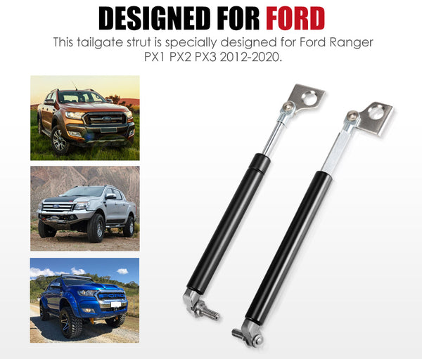 Easy Up and Slow Down Tailgate Strut Kit suit Ford Ranger Wildtrak Rap