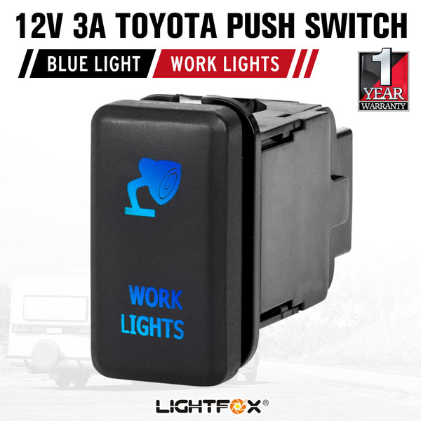 LED Work Light Push Rocker Switch Suitable for TOYOTA OEM Hilux Landcr